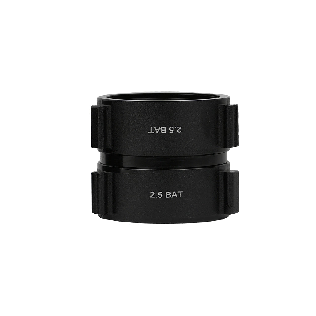 #N35-25B25B - 2.5" Fem BAT x 2.5" Fem BAT R/L - National Fittings