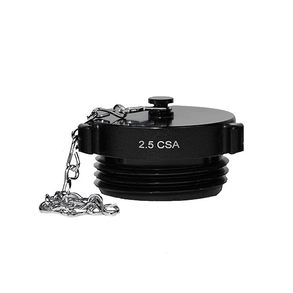 #PLUG250C - 2.5" M CSA RL PLUG W/Chain - National Fittings